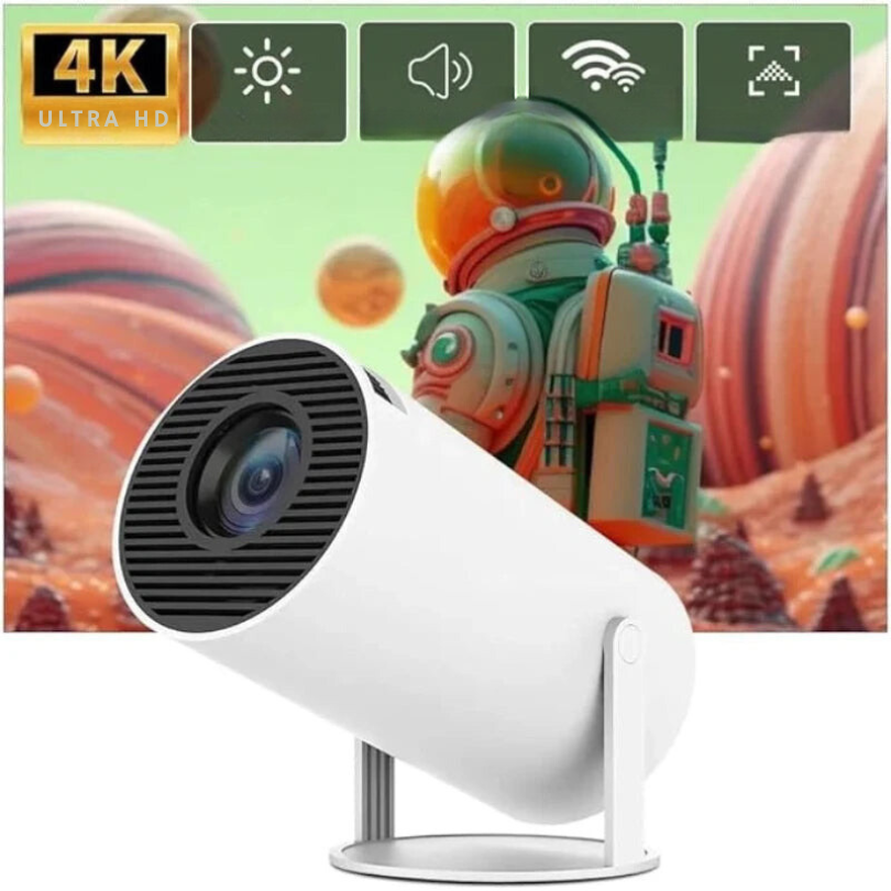 SmartProjector - Smart HD Projektor 4K HD Upplösning – Sebutik Sverige